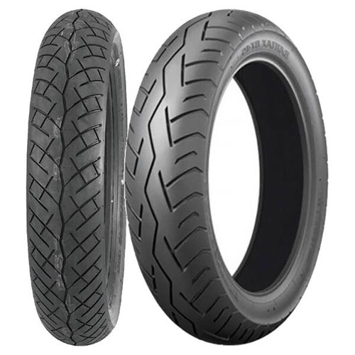 TYRE PAIR BRIDGESTONE 3.50-18 56H + 110/90-17 60H BATTLAX BT45 | eBay