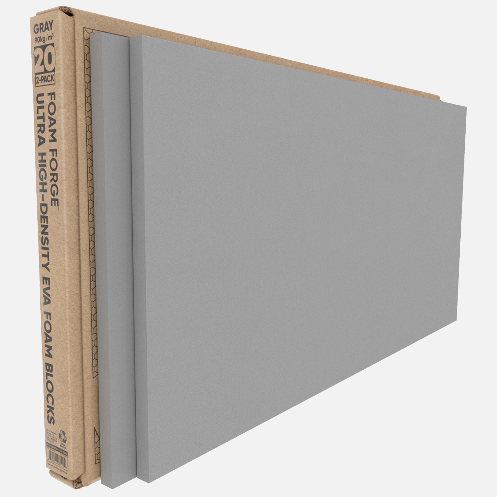 FOAM FORGE Ultra High Density EVA Foam Blocks - Perfect for thick ...