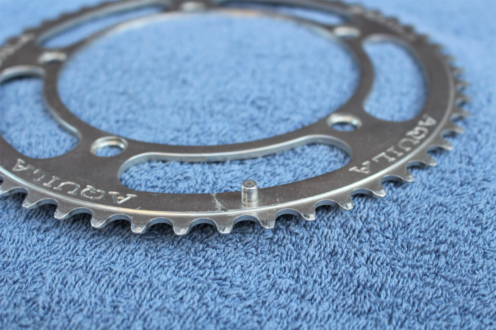 CAMPAGNOLO NUOVO RECORD 53T 144BCD AQUILA PANTOGRAPH CHAIN RING WITH ...