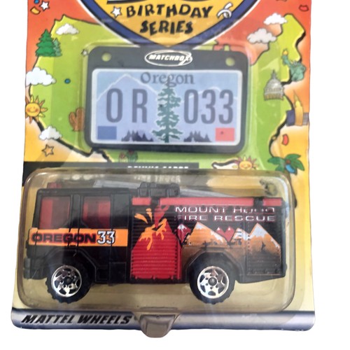 Matchbox Across America 50th Birthday Oregon Diecast 01' Dennis Sabre ...