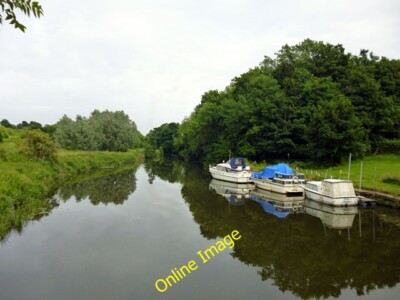 Photo 6x4 River Medway below Barming Bridge Kettle Corner Looking ...
