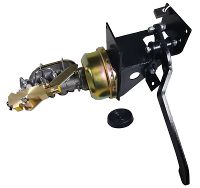 Universal 90 Degree Under Dash Brake Booster Pedal & Master Cylinder ...