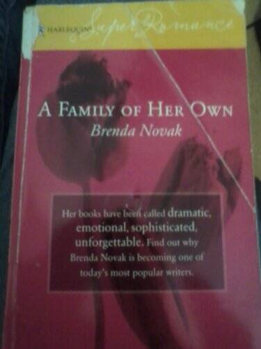 A Family Of Her Own - Paperback By Novak, Brenda - GOOD | eBay