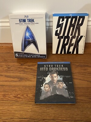 Star Trek Original Motion Picture Collection Blu-Ray Set 6 Films ...
