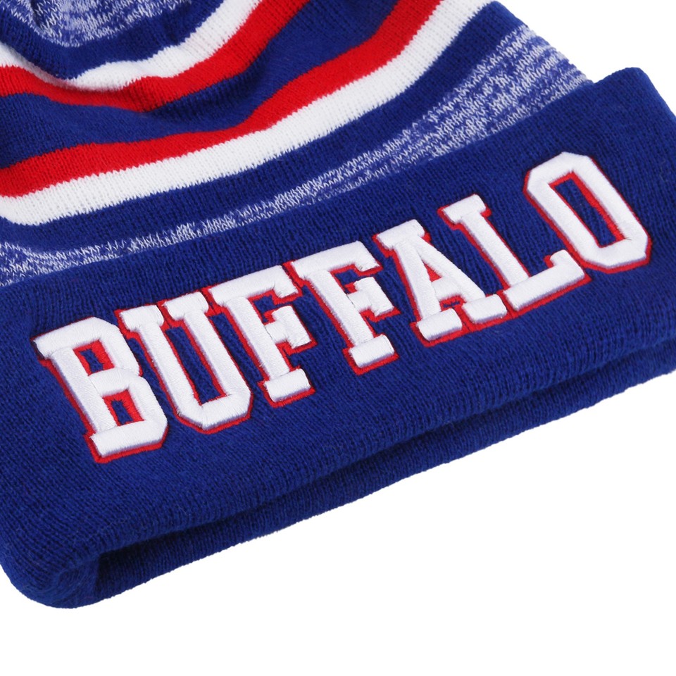 Buffalo Beanie Hat For Men and Women Football Knit Winter Cap Stocking ...