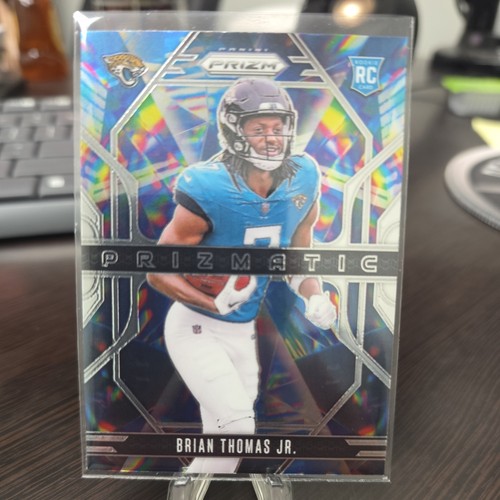 2024 Prizm Brian Thomas Jr. Prizmatic Rookie Card RC #19 Jacksonville ...