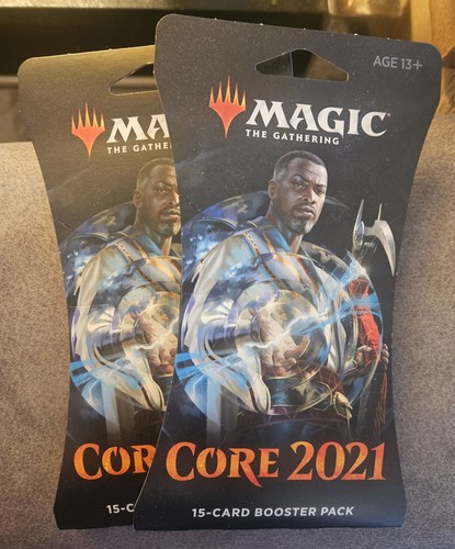 MTG Magic Core 2021 2) Sleeved Booster Packs - New | eBay