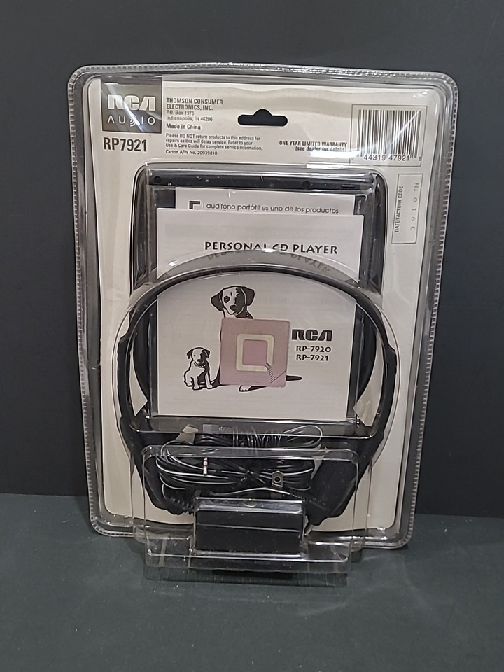 Vintage RCA CD Player NFL Licensed RP7921 New Unopened Audio Walkman | eBay