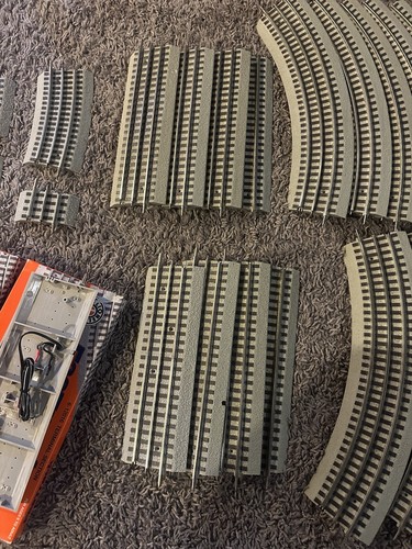 Lionel Fastrack Lot 10/5” Straight O36 Curve Terminal Track & 40watt ...