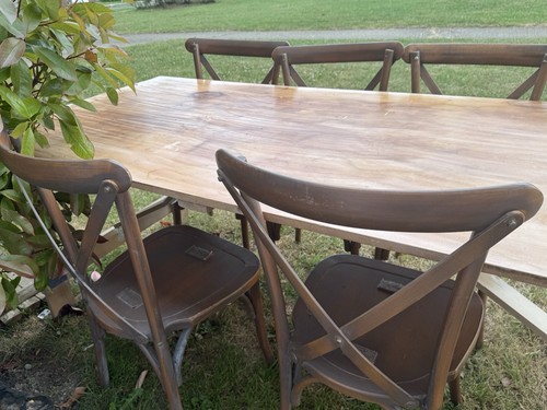 garden furniture used table and chairs | eBay UK