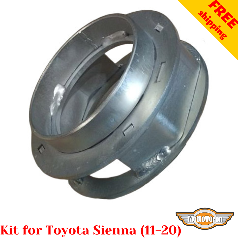 2011-2020 Toyota Sienna Rear Strut Spacers Shock Extenders Suspension ...