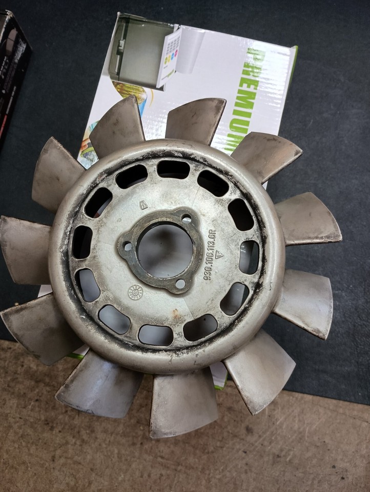 PORSCHE 993 turbo Engine Fan Alternator Impeller Fan Only No Wheel Hub ...
