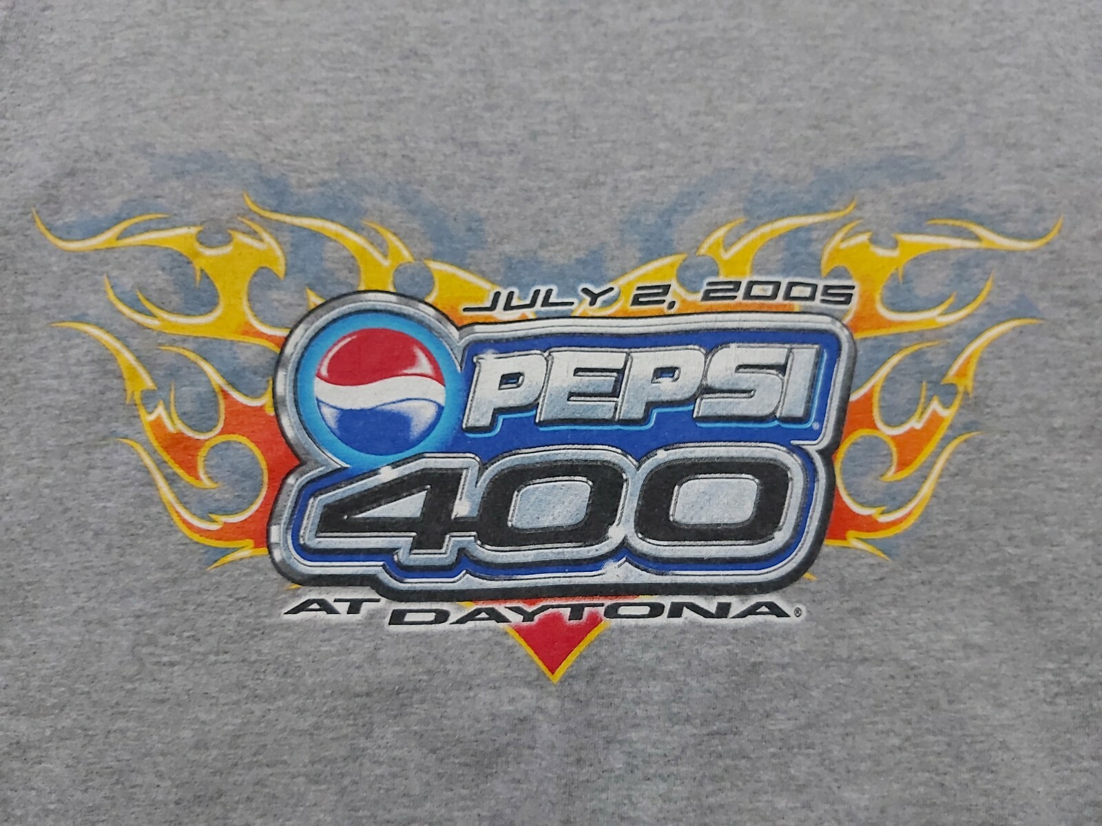 2005 NASCAR Daytona Pepsi 400 Grey XL Tank Top Shirt … - Gem