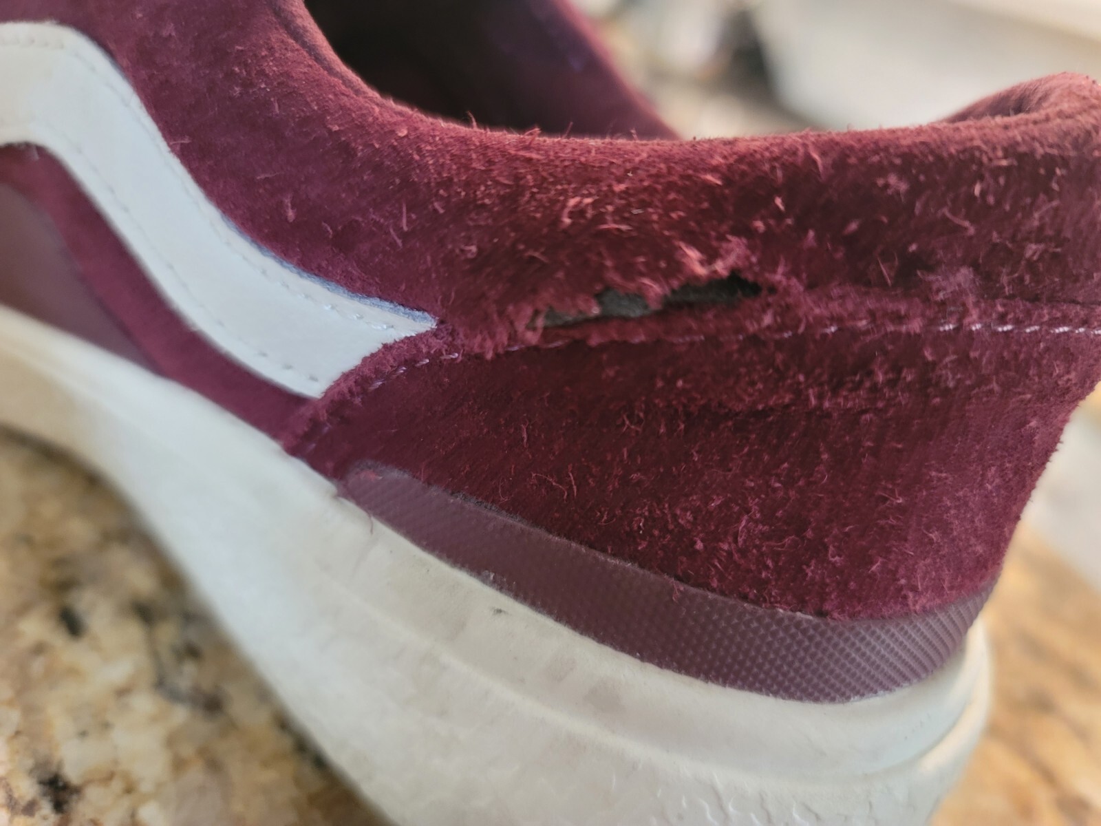 VANS UltraRange MTE Low Maroon Suede Mens 10 | eBay