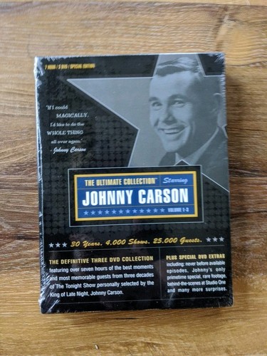 The Tonight Show The Ultimate Collection Johnny Carson DVD 3 Disc Set ...