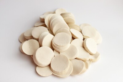 50-59 CAL 1 5/16" ROUND .015" THICK OILED SHOOTING PATCHES/ QTY. 1000 ...