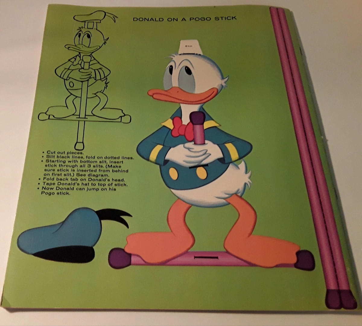 Donald Duck Hat Cut Out