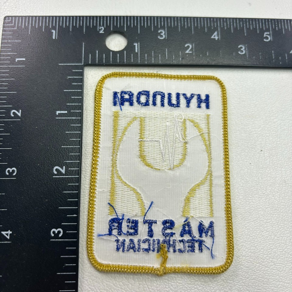 HYUNDAI MASTER TECHNICIAN CAR AUTO SHOP Patch 00DN | eBay