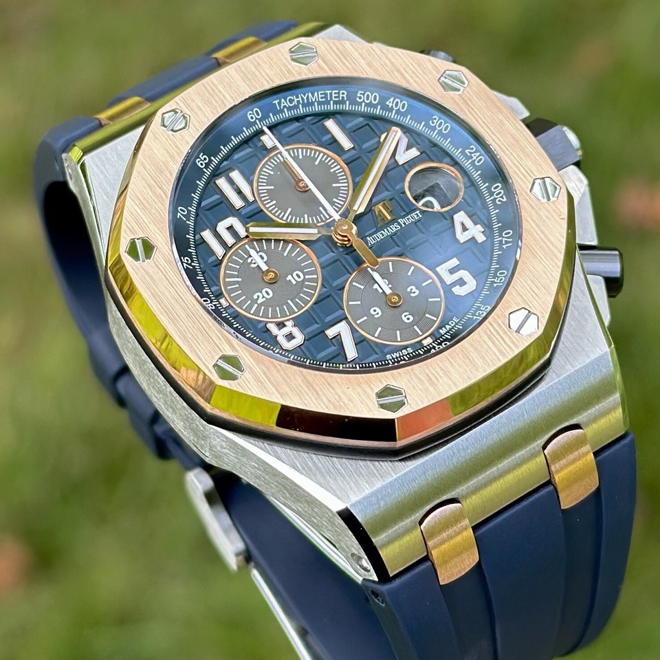 Audemars Piguet Royal Oak Offshore 42mm Rose Gold Bucherer-26471SR.OO ...