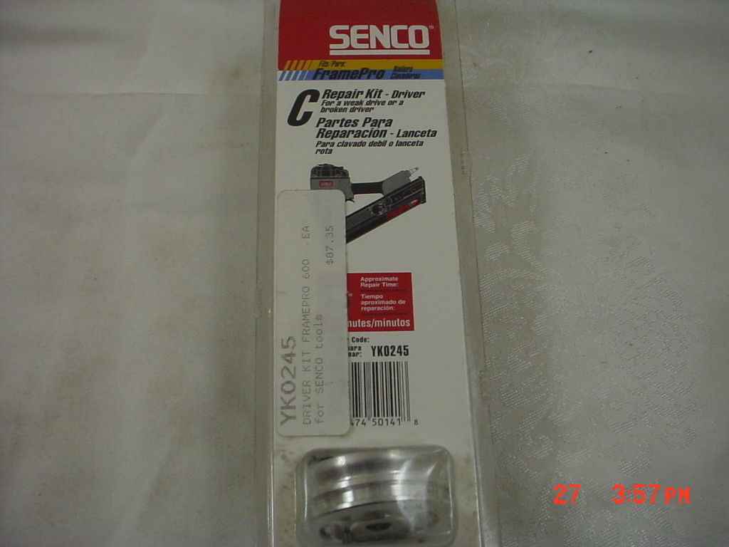 SENCO YK0245 "C" Repair Kit for FramePro for weak drive,broken driver ...
