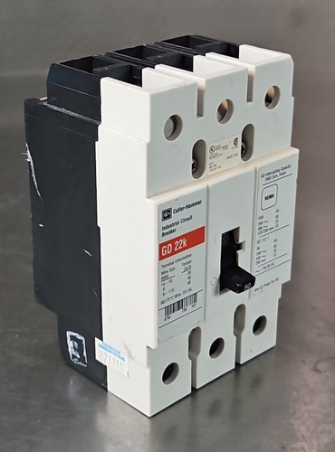 Eaton GD22k Circuit Breaker 480VAC 125/250 VDC (BIN332) | eBay