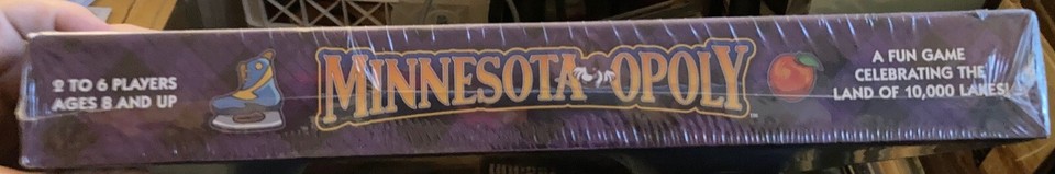Minnesota-opoly Board Game SEALED Land of 10,000 Lakes Made in U.S.A ...