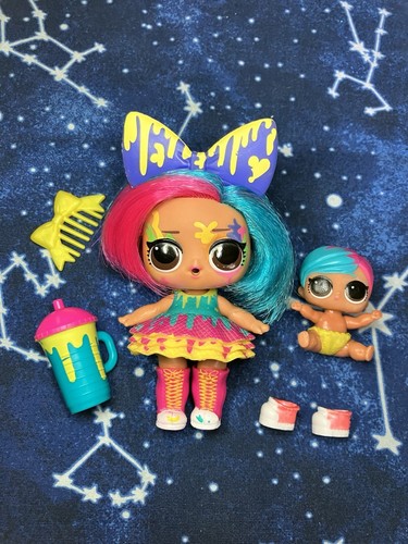 L.O.L. Surprise dolls LOL Splatters & Lil Splatters w accessories ...