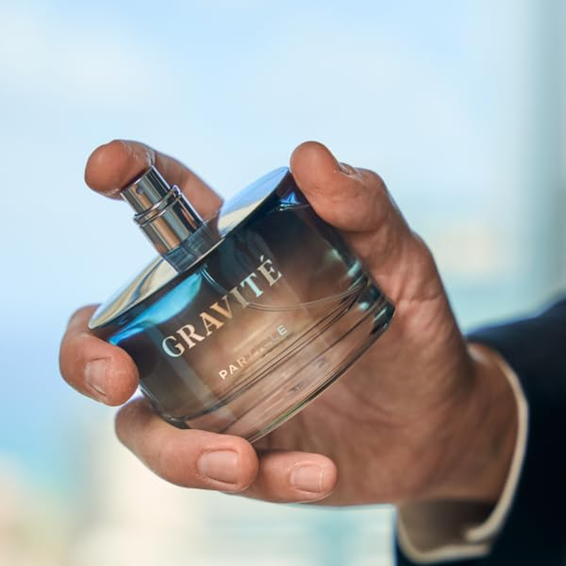 Particle Gravité Cologne for Men, Long Lasting Woody Citrus Musk Scent ...