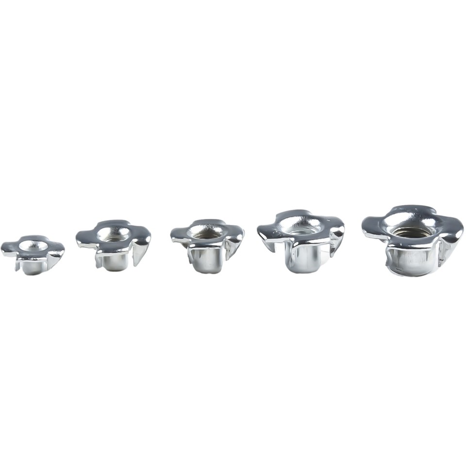 Zinc Plated Tee Nuts Easy to Use Threaded Inserts for Wood and ...