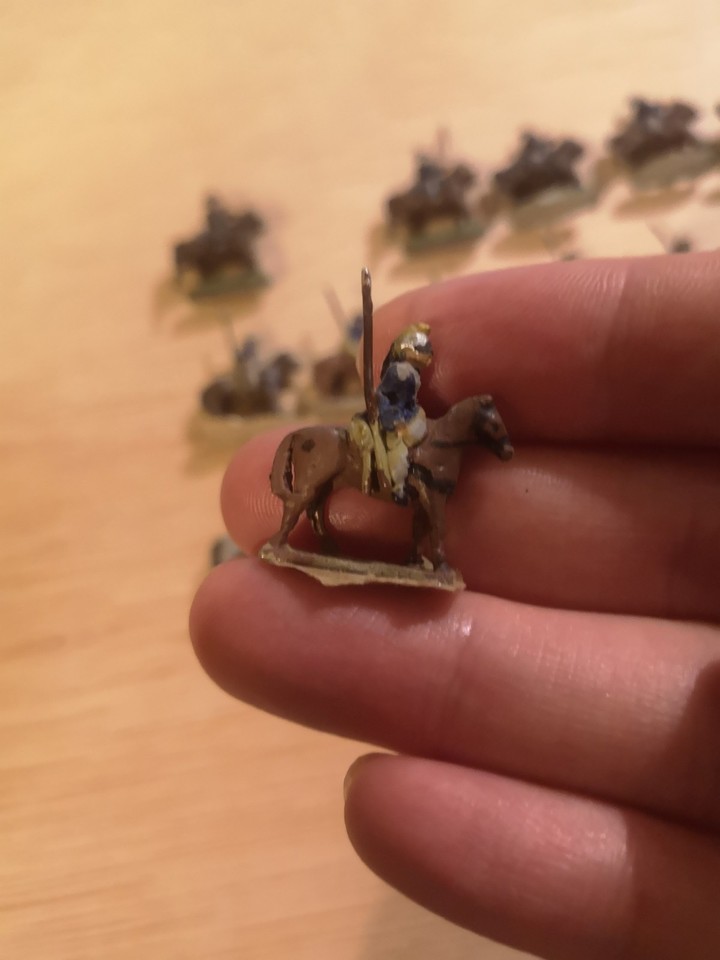 15mm Metal Cavalry 19th Century French ? X20 Painted Minatures | eBay UK