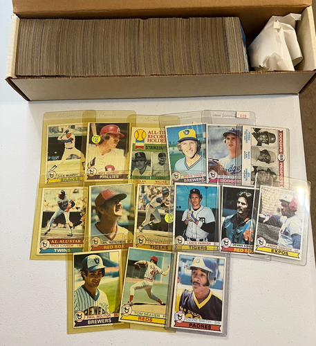 1979 Topps Baseball Mixed Lot of 600+ Cards - Ozzie Smith Rookie RC | eBay