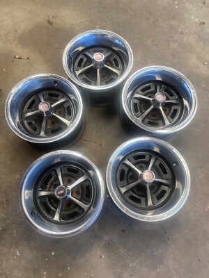 5 OEM 1970 OLDSMOBILE 442 14 X 7 SSI Matched Set Feb 9 1970 LZ WHEELS ...