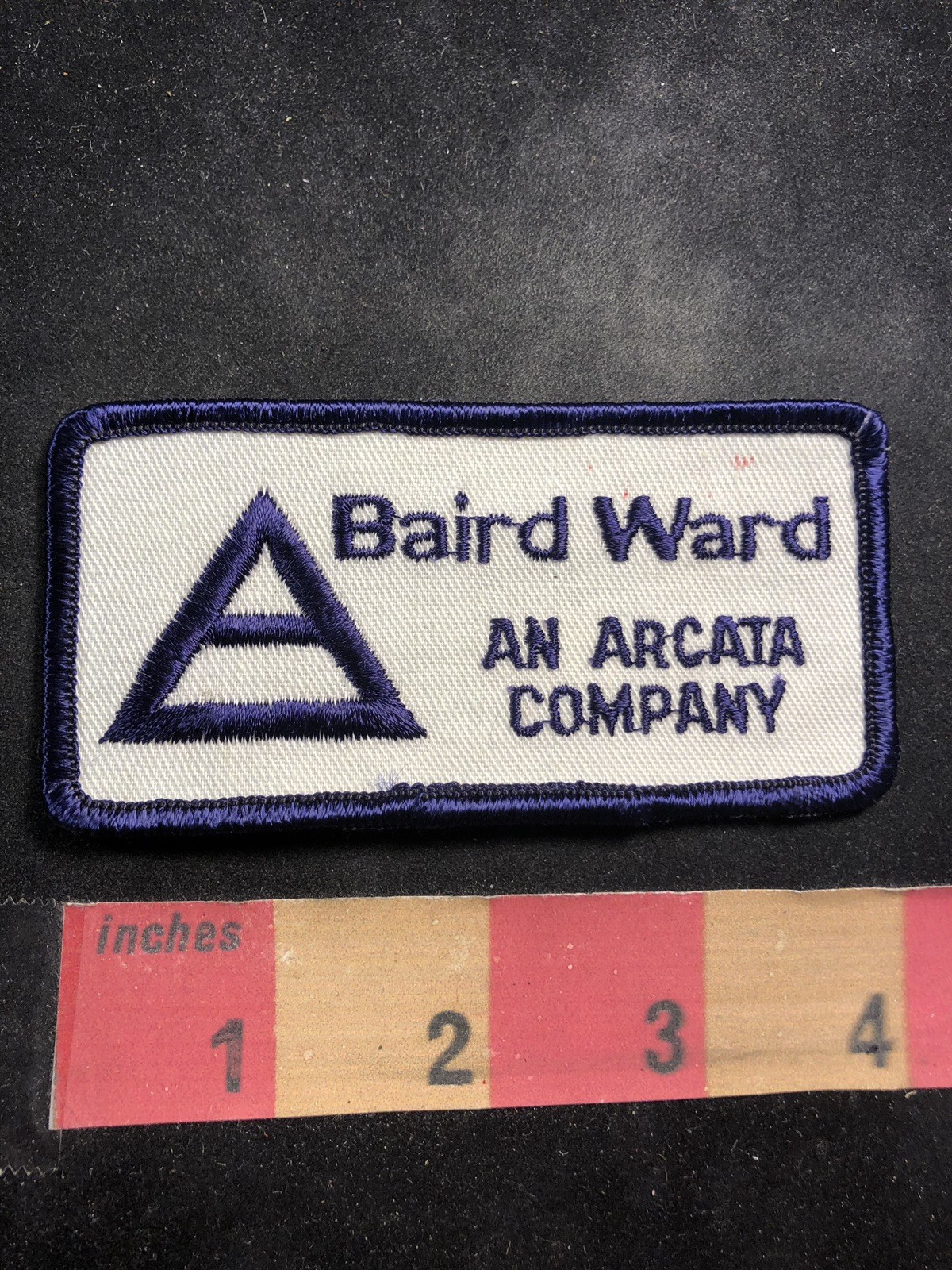 Vtg BAIRD WARD AN ARCATA COMPANY Advertising Patch 92NT | eBay