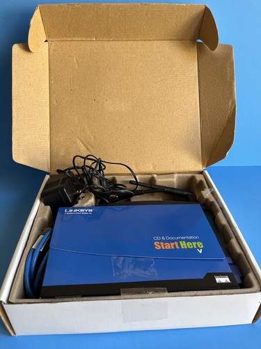 Linksys WRT54G Wireless Router Broadband Router With 4 Port Switch. NO ...