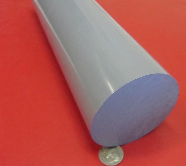 CPVC Round Rod, Gray, 3.0" Diameter x 24" Length | eBay