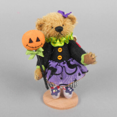 Deb Canham Pumpkin Fairy Bear 2010 Halloween Convention Piece | eBay
