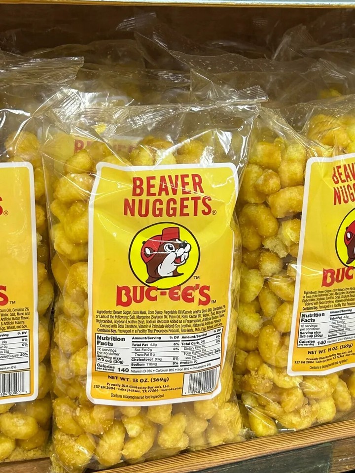 Buc-ee's Famous Beaver Nuggets Sweet Corn Puff Snacks Texas Bucees, One ...
