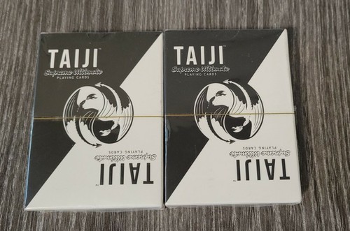 (2) TAIJI Supreme Ultimate Playing Cards Blue Label 1st Edition Non ...