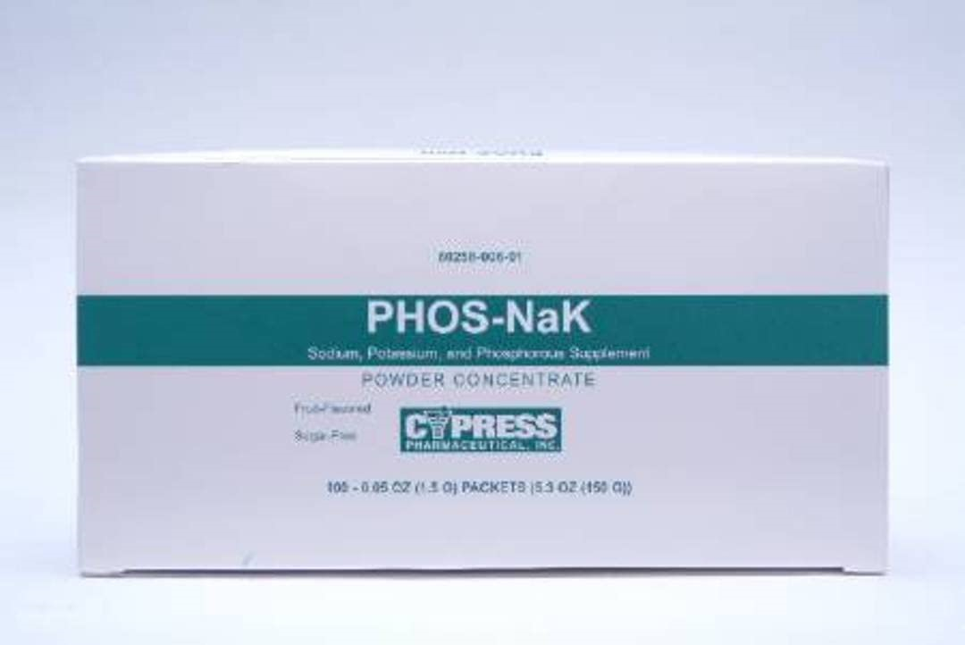 Cypress Pharmaceutical Inc Phos-Nak Powder - 100/box - - Model OTC ...