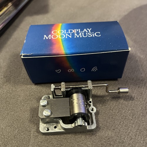 COLDPLAY - RARE - Limited Edition Music Box - Moon Music | eBay