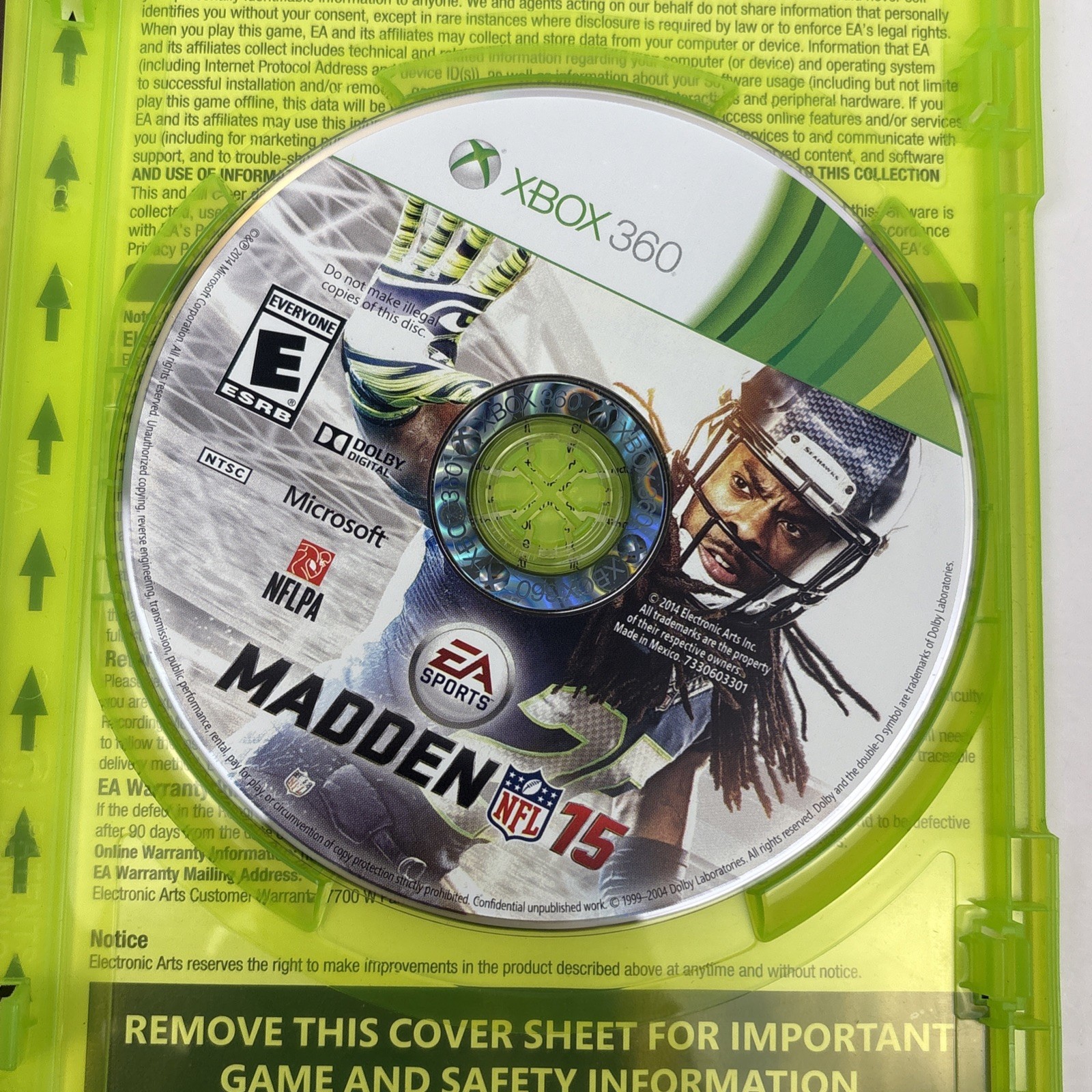 Madden NFL 15 - Microsoft Xbox 360 -Tested Working | eBay
