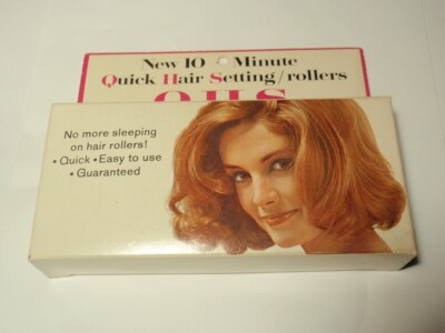 Vintage 1960s Box of Quick Hair Setting Rollers QHS | eBay