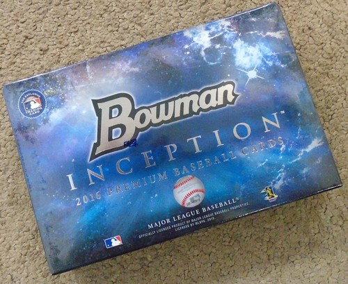 2016 Bowman Inception Baseball Hobby Box Priority Mail Shipping | eBay