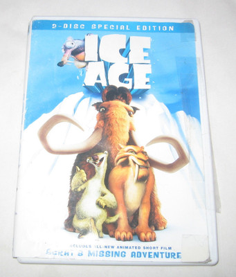 Ice Age DVD, 2002, 2-Disc Set, Includes Full Frame and Widescreen ...