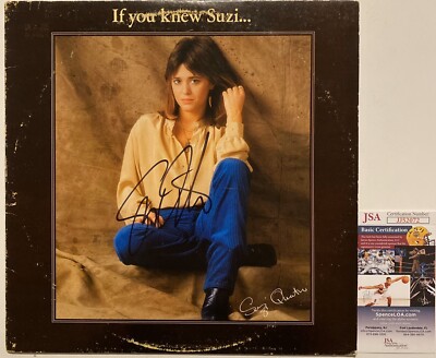 Suzi Quatro Signed If You Knew Suzi Vinyl Record LP Autographed JSA COA ...