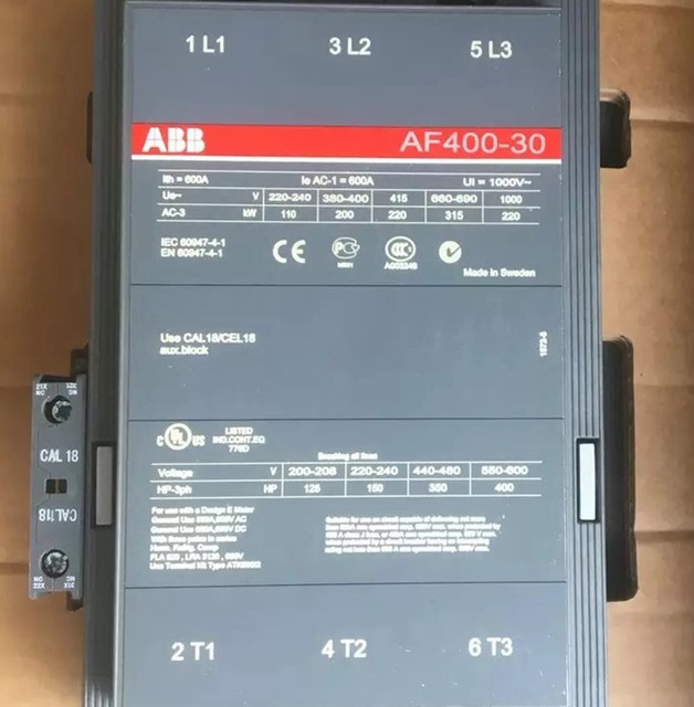 ABB AF400-30-11 100-250V DC Contactor for sale online | eBay