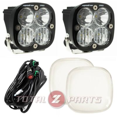Baja Designs® Squadron Pro LED Pair Driving/Combo Lights Clear Rock ...