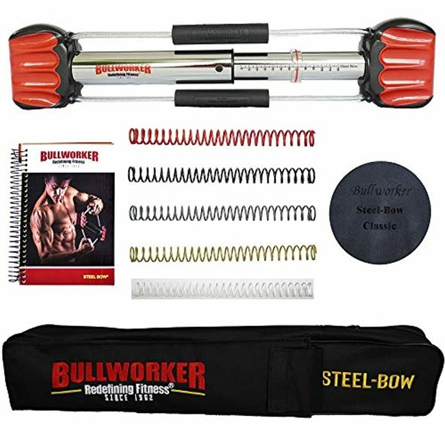 Bullworker 20 in Steel-Bow Portable Home Gym Isometric Exercise ...
