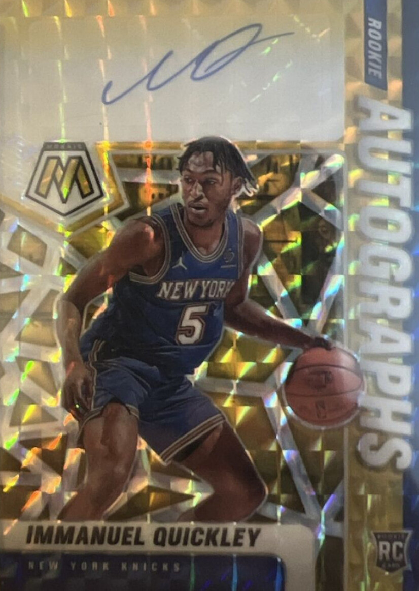 2020-21 Panini Mosaic - Rookie Autographs Mosaic Gold Prizm #RA-IMQ ...