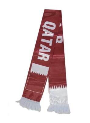 Qatar Fans Scarf (Model 1) | eBay